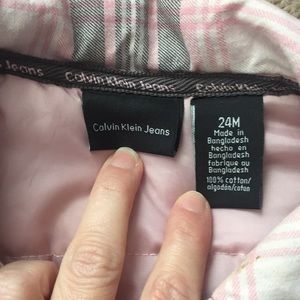 Calvin Klein Jeans | Jackets & Coats | Calvin Klein Pink Grey Jacket ...